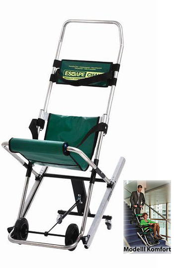 Evakuierungsstuhl Escape-Chair® Standard-Alu - Frühwald Heilbehelfe