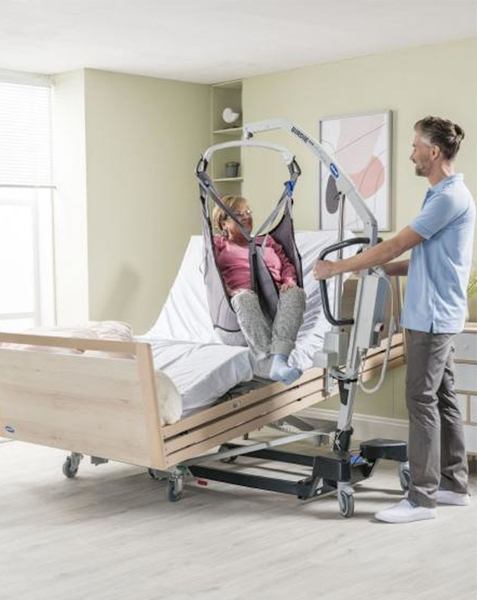 Patientenlifter Birdie Evo XPLUS mit elektrischer Spreizung - Frühwald ...